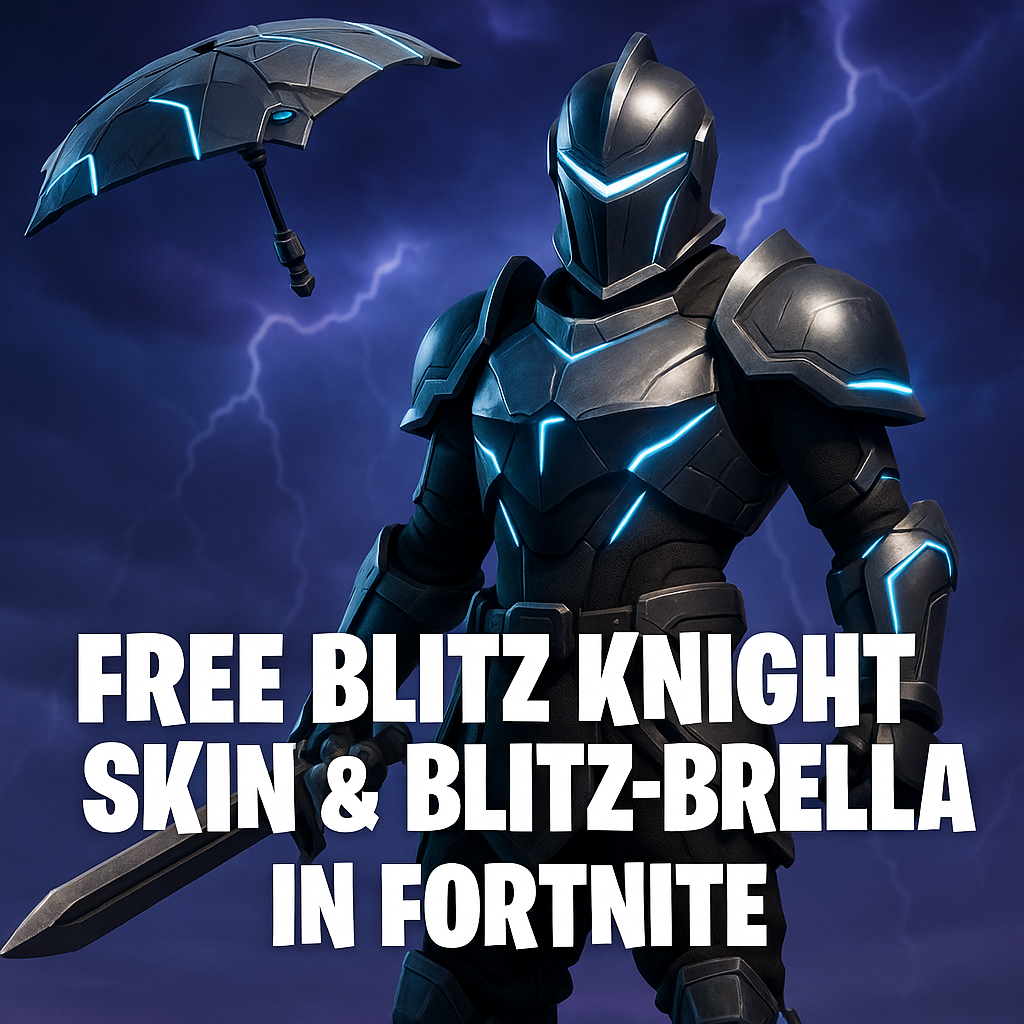 How to Unlock the Free Blitz Knight Skin & Blitz-Brella Glider in Fort ...