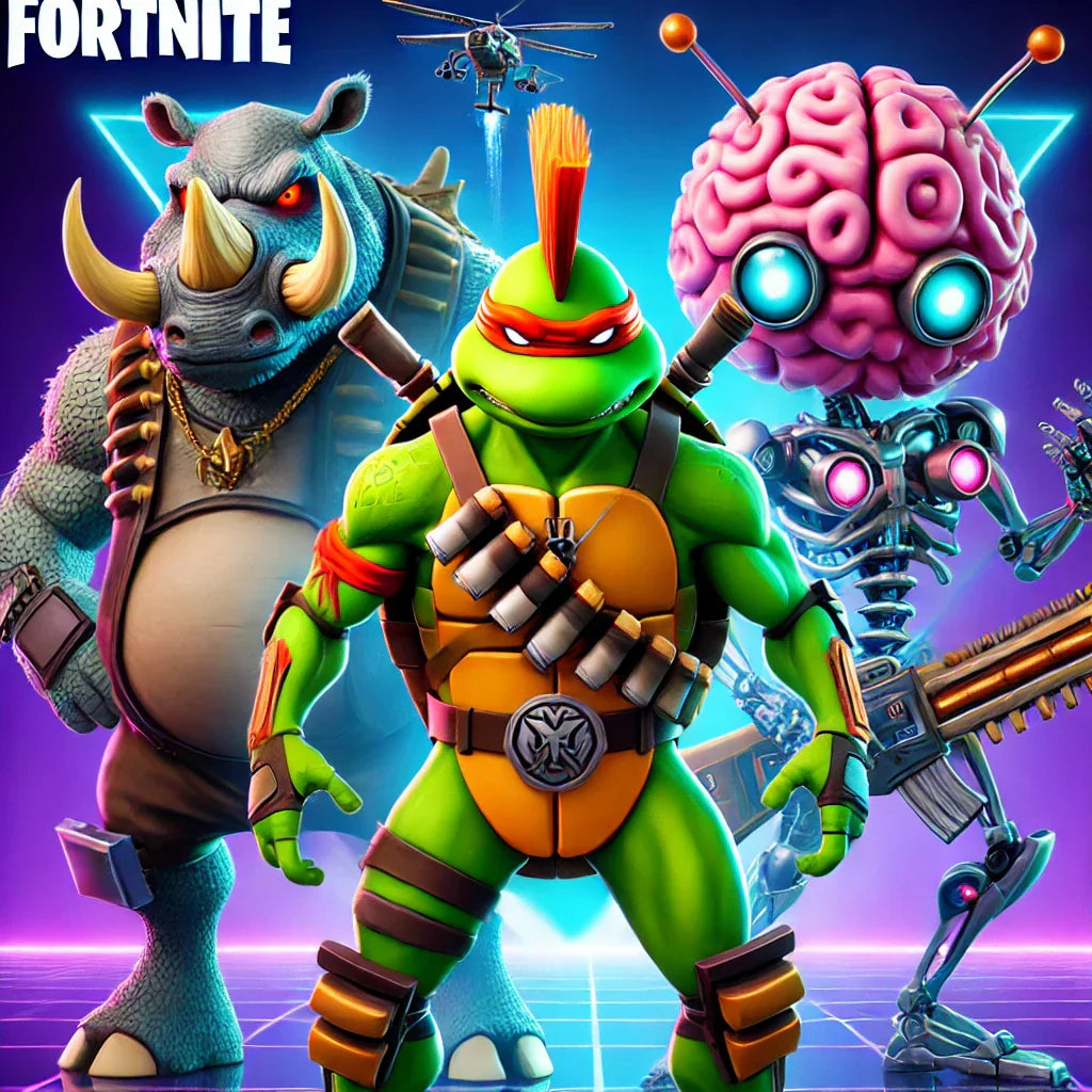 TMNT Villains Leak: Rocksteady, Bebop & Krang Coming to Fortnite ...