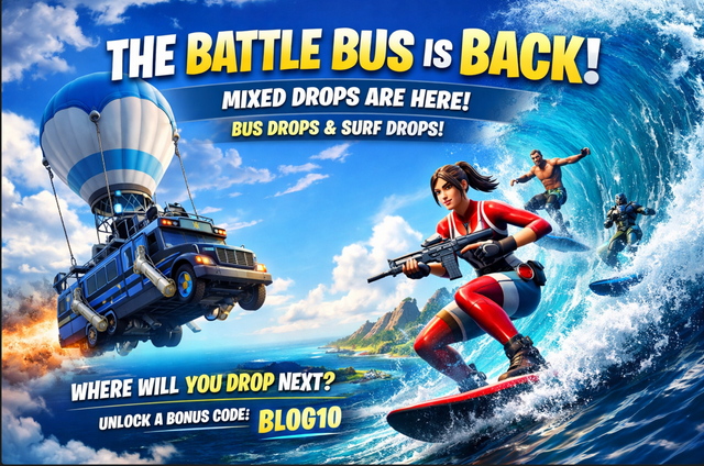 🚌 Fortnite Battle Bus Returns in Chapter 7 — Everything Players Need t ...