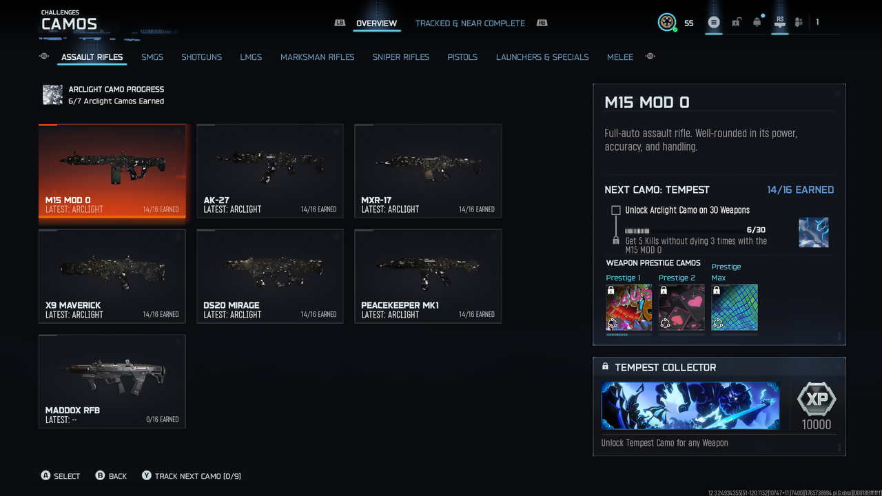 BO 7】Black Ops 7 🎖️ Level 55 | 12x Acrlight + Shattered Gold | Full ...