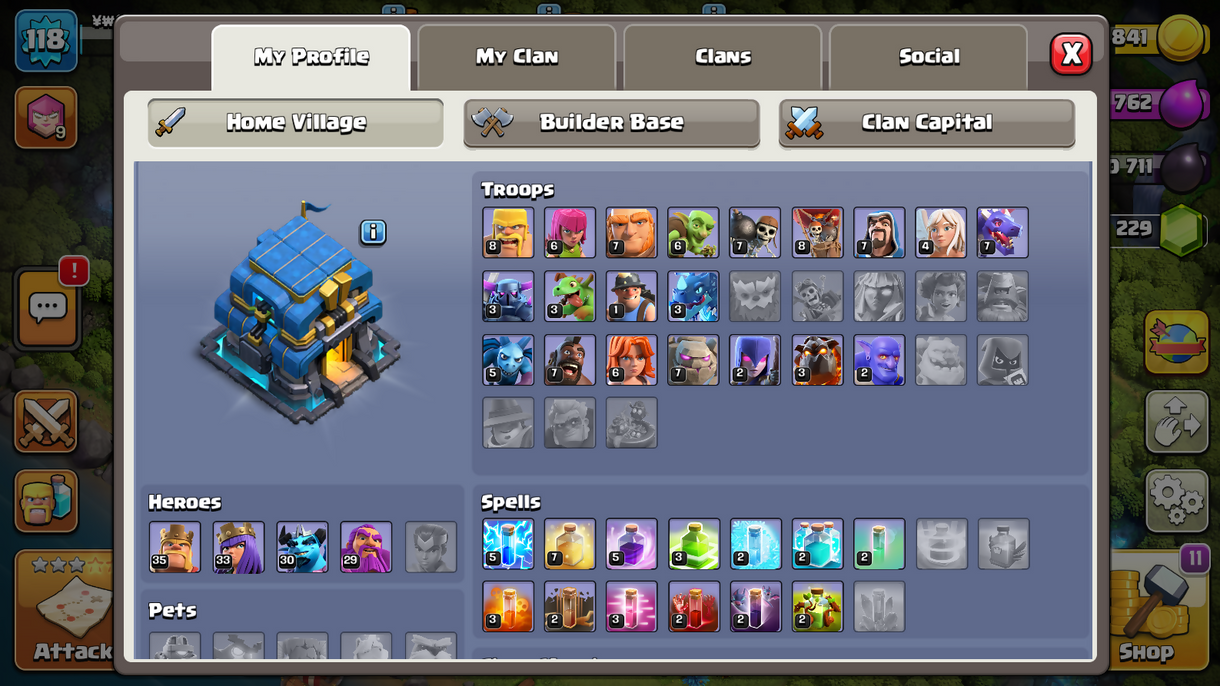 🌟 TH 12 🌟 BK35 AQ33 GW29 MP30 BM1 🌟 229 GEMS 🌟 #RC9JQUQ9 / Clash of Cl ...