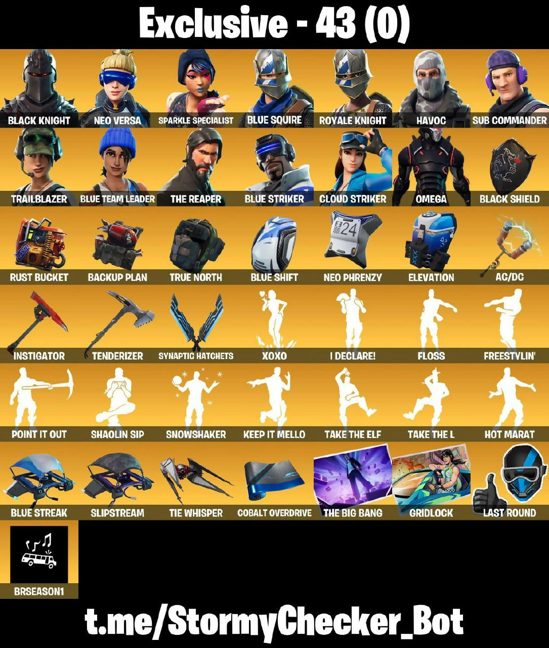 [PC/PSN/XBOX] 64 Skins | Black Knight | Neo Versa | Sparkle Specialist ...