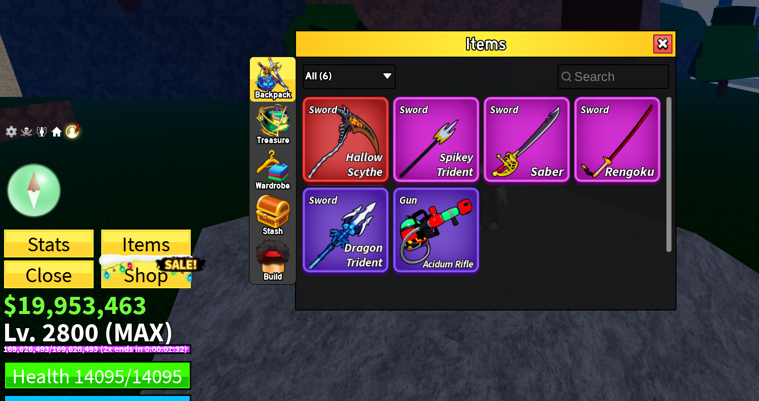Blox Fruits | LVL 2800 | Godhuman | 19M Beli | Mammoth + Gas + Spirit ...