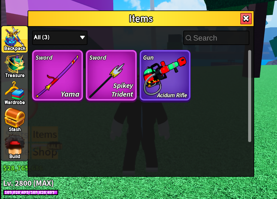 Blox Fruits | LVL 2800 | Godhuman | 28M Beli |Shadow + Gravity + Buddh ...