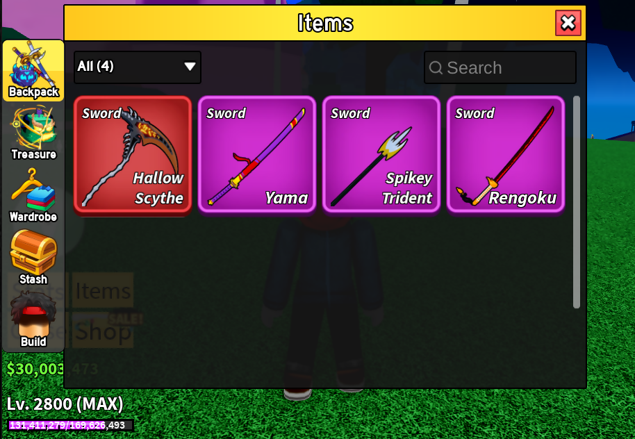 Blox Fruits | LVL 2800 | Godhuman | 30M Beli | Tiger + Shadow + Buddha ...