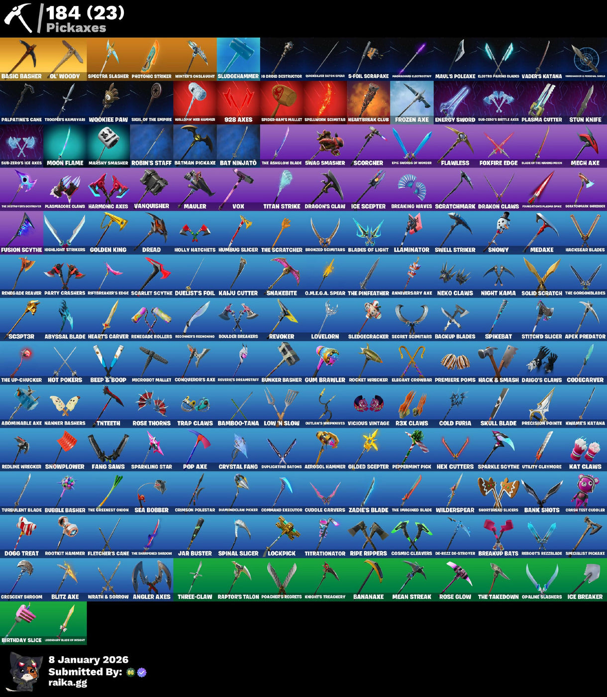 [PC/PSN/XBOX/NITTENDO] 203 skins OG STW | Master Chief (Matte Black ...