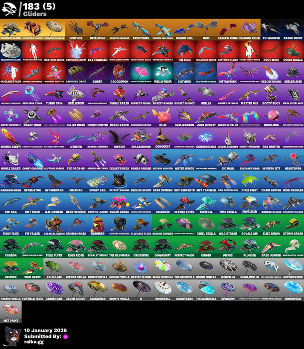 [PC/XBOX] 189 skins | OG STW | Gold Midas | Gold Meowscles | Gold Brut ...