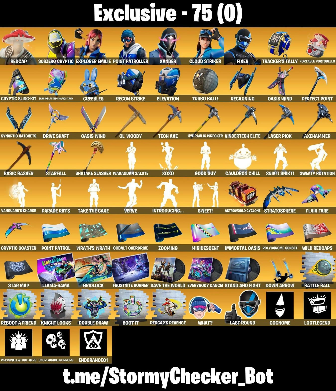 [PC/PSN/XBOX] 265 Skins | Redcap | Subzero Cryptic | Explorer Emilie ...