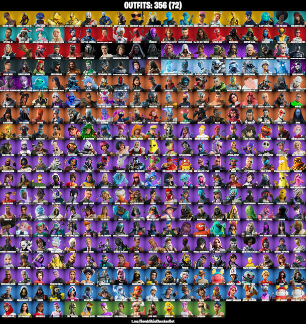 *EMAIL CHANGEABLE* 356 skins | OG STW | Kratos | Travis Scott | Astro ...