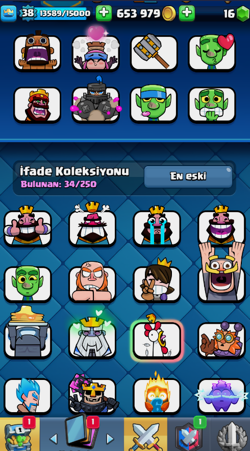 6777 TROPHY 39 LVL KT 13 116 CARDS EMOTE 34 #JGU2UV088 / C – Tapin Shop