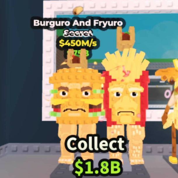 Burguro and Fryuro 🍔🍟 Steal a Brainrot | 450M/s Speed Burguro – Tapin Shop