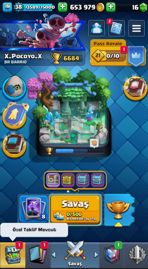 6777 TROPHY 39 LVL KT 13 116 CARDS EMOTE 34 #JGU2UV088 / C – Tapin Shop