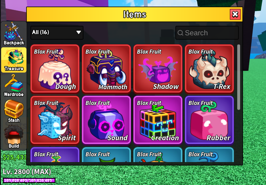 Blox Fruits | LVL 2800 | Godhuman | 25M Beli | Dough + Mammoth + Shado ...