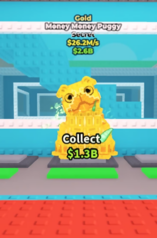 LIMITED STOCK 1 AVAILABLE Gold Money Money Puggy - {26.2m/s Speed} 🌈 S ...