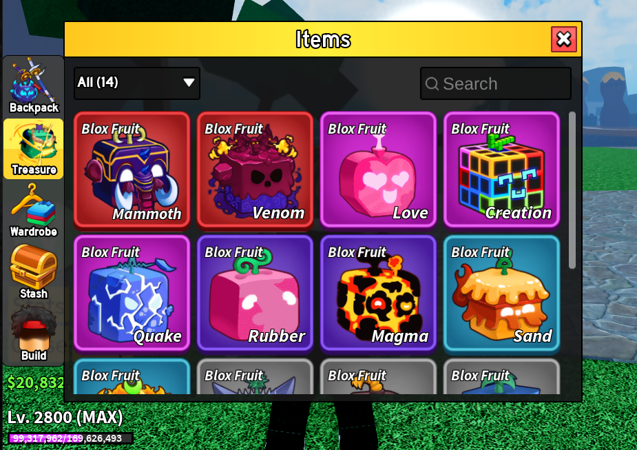 Blox Fruits | LVL 2800 | Godhuman | 20M Beli | Mammoth + Venom | Hallo ...