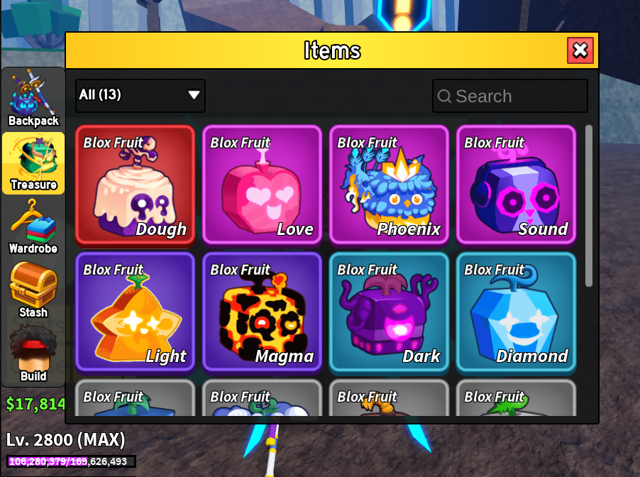 Blox Fruits | LVL 2800 | Godhuman | 17M Beli | V4 Cyborg Full Gear | D ...