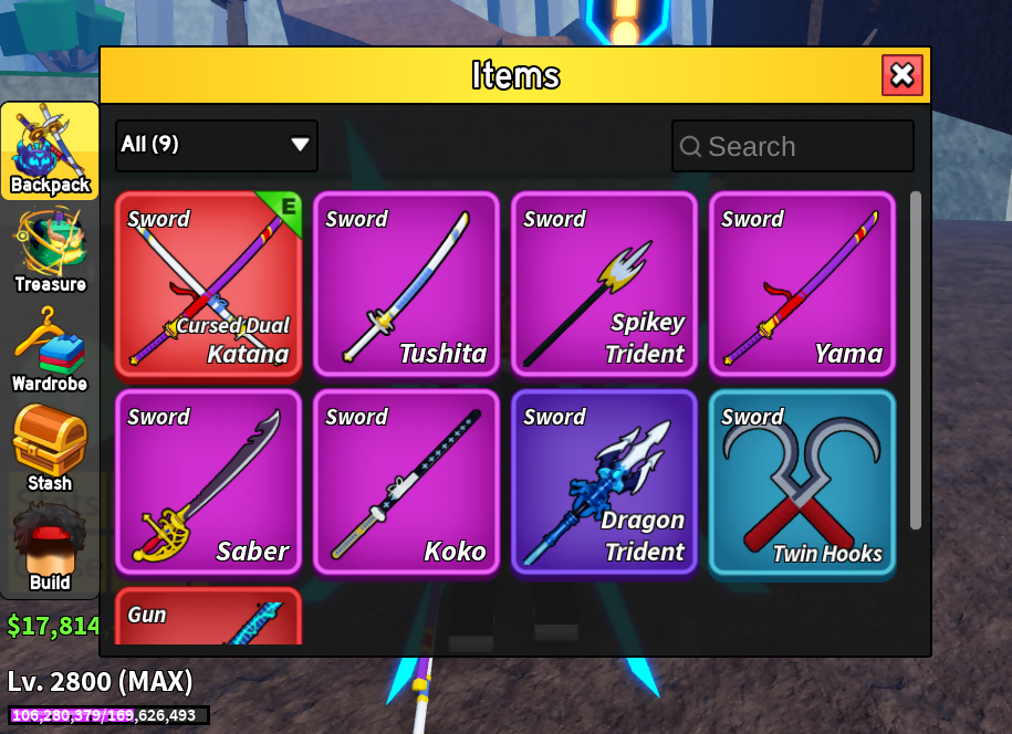 Blox Fruits | LVL 2800 | Godhuman | 17M Beli | V4 Cyborg Full Gear | D ...