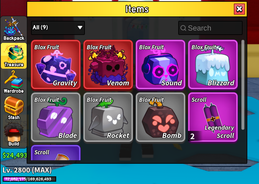 Blox Fruits | LVL 2800 | Godhuman | 24M Beli | V4 Draco Full Gear | Gr ...