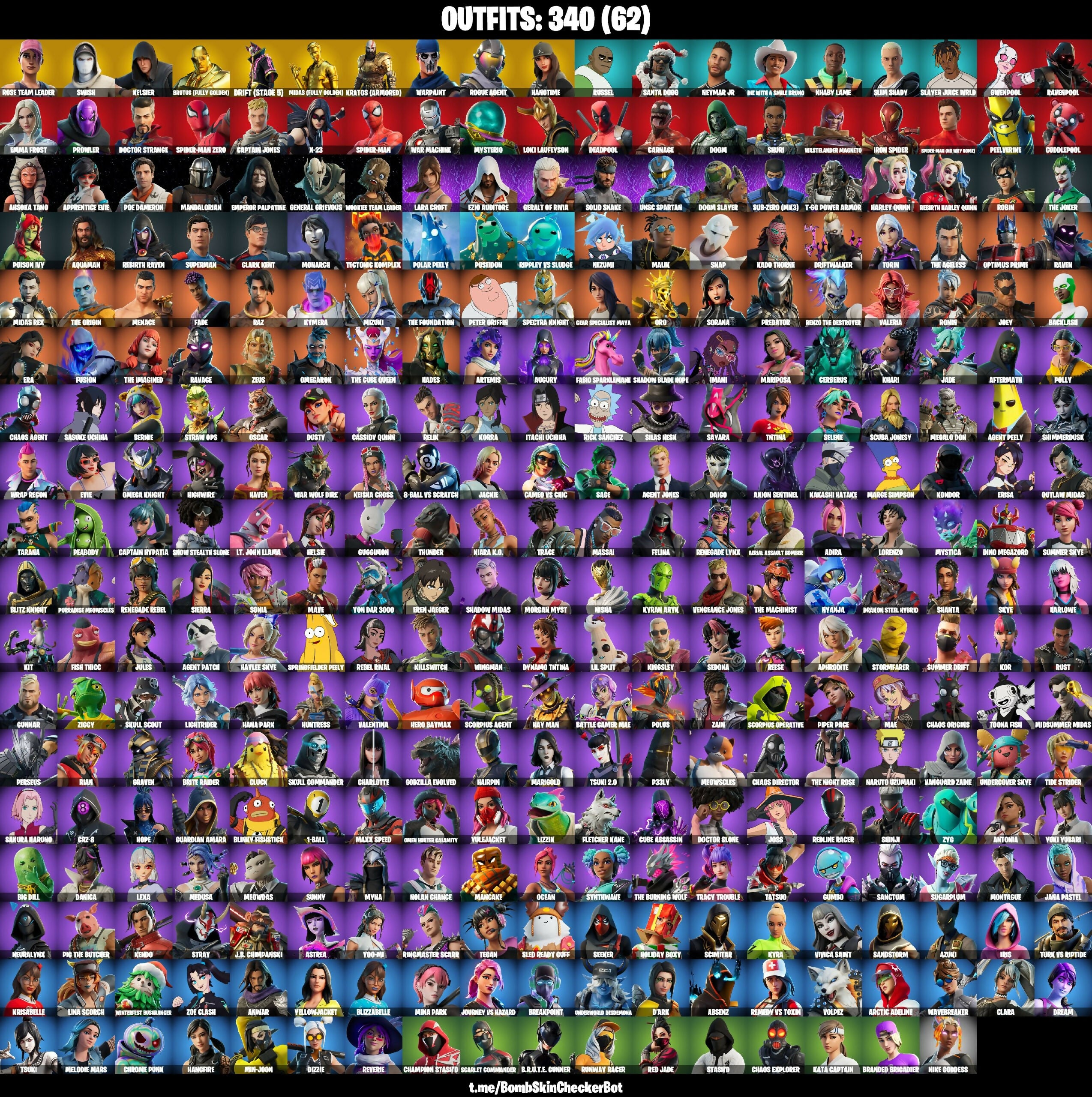 340 SKINS - OGSTW - LEVIATHAN AXE - ⚡️ PC / PSN / XBOX ⚡️ – Tapin Shop