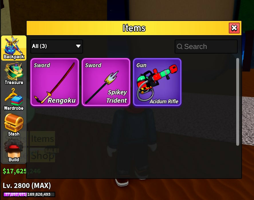 Blox Fruits | LVL 2800 | Godhuman | 17M Beli | Spirit + Quake + Pain f ...