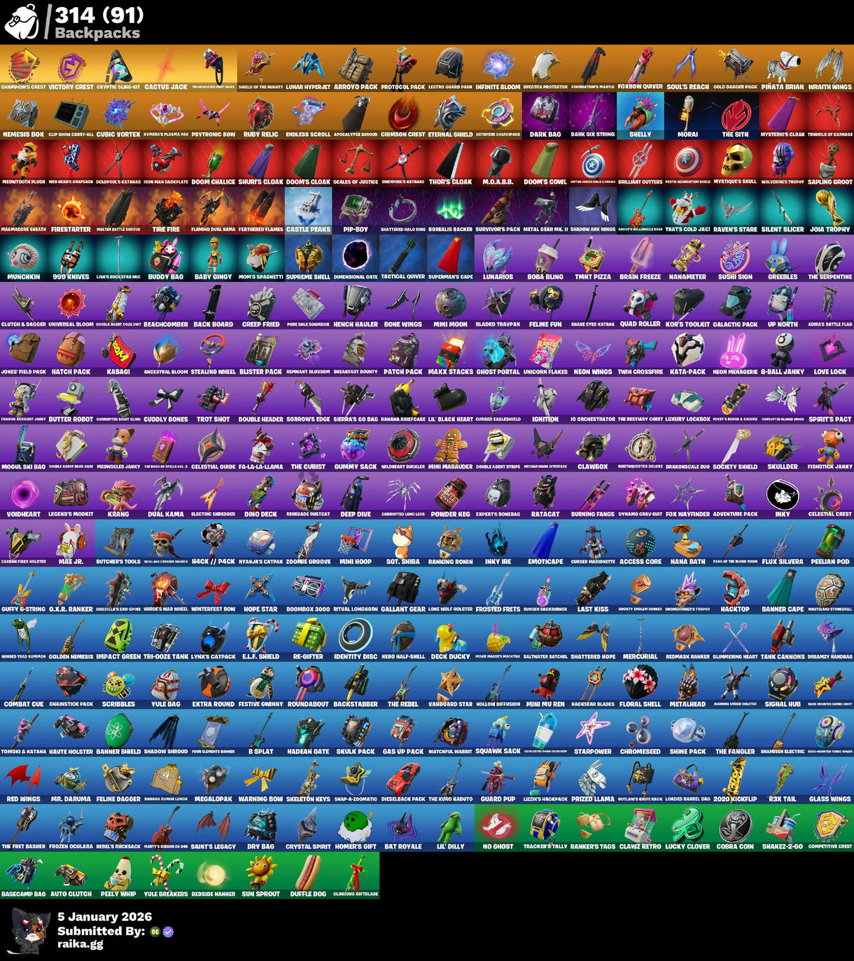 [PC/PSN/XBOX/NITTENDO] 243 skins | Travis Scott | Gold Midas | Subzero ...