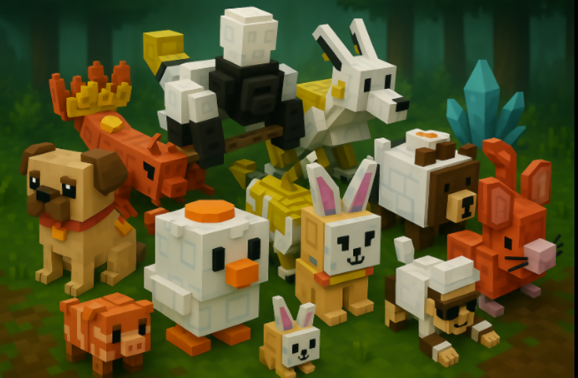 12-Pet Collection | Raccoon • Disco Bee • Queen Bee • Owl • T-Rex ...