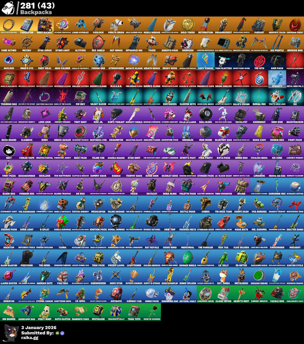 [PC/PSN/XBOX/NITTENDO] 225 skins | OG STW | Glow | Prodigy | Grind | C ...