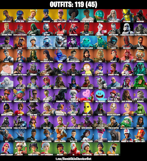119 SKINS 】 TRAVIS SCOTT ️ ASTRO JACK ️ ASTROWORLD CYCLONE ️ (PC ...