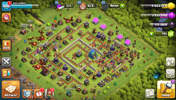 🌟 TH 12 🌟 BK46 AQ49 GW14 BM3 MP20 🌟 157 GEMS 🌟 #Q0Q9VUPGP / Clash of C ...