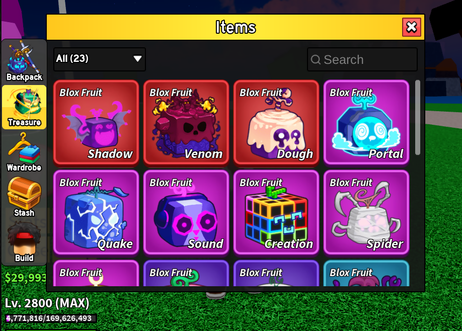 Blox Fruits | LVL 2800 | Godhuman | 29M Beli | Shadow + Venom + Dough ...