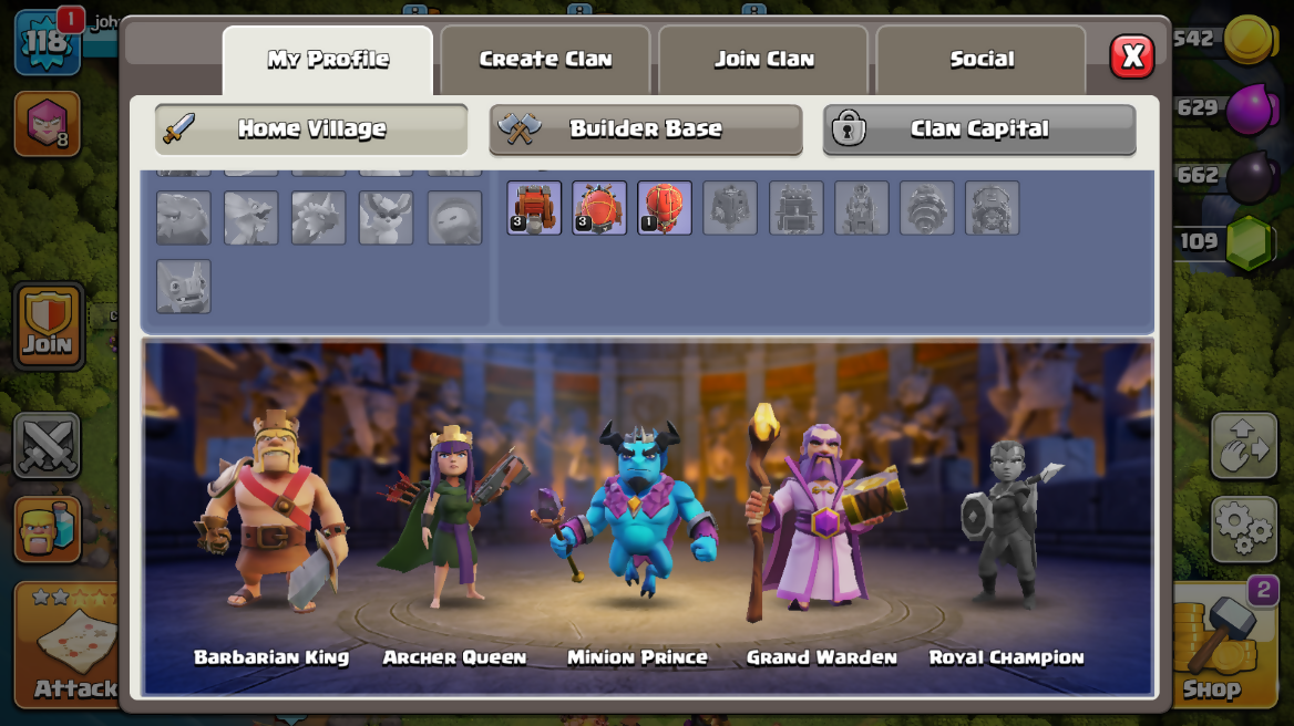 🌟 TH 12 🌟 BK47 AQ49 GW20 BM15 MP20 🌟 109 GEMS 🌟 #9ULY29RYJ / Clash of ...