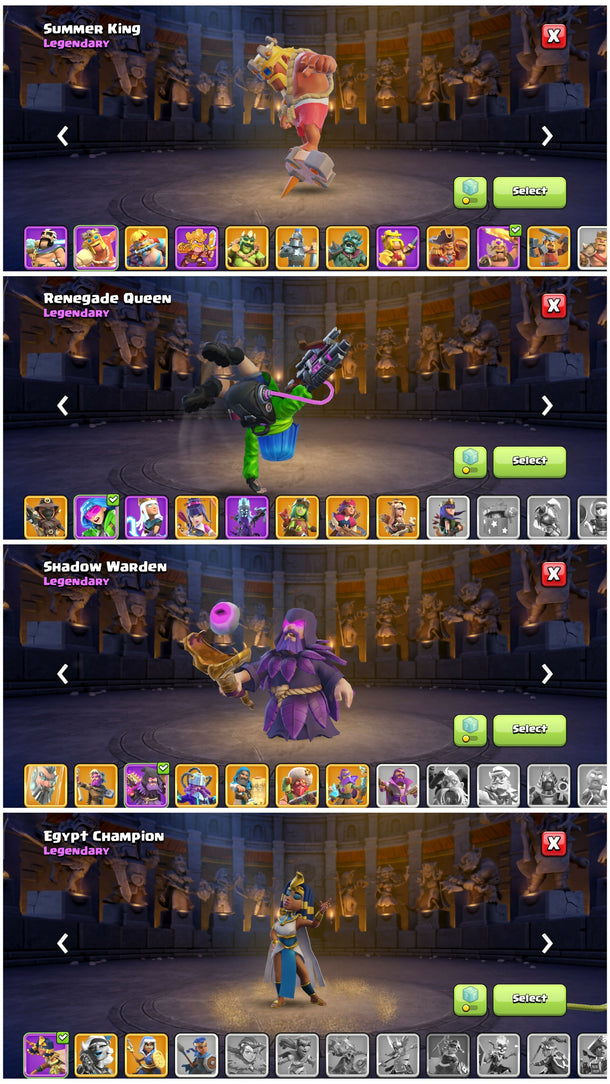 TH17 Max | Level 270 | Max Builder Base | Rare Skins | High Equipments ...