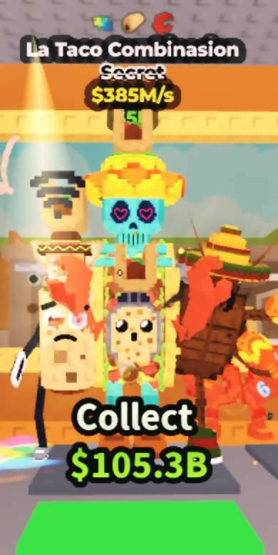 🌮 La Taco Combinasion🌮 385M/s Speed | Steal a Brainrot | Secret Speed ...